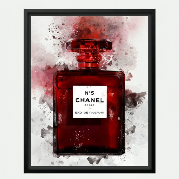 CHANEL | Wall Decor | Chanel 8 2x11 Framed Wall Art | Poshmark